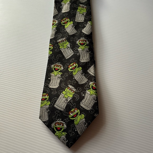 Sesame Street | Accessories | Oscar The Grouch Sesame Street Tie | Poshmark